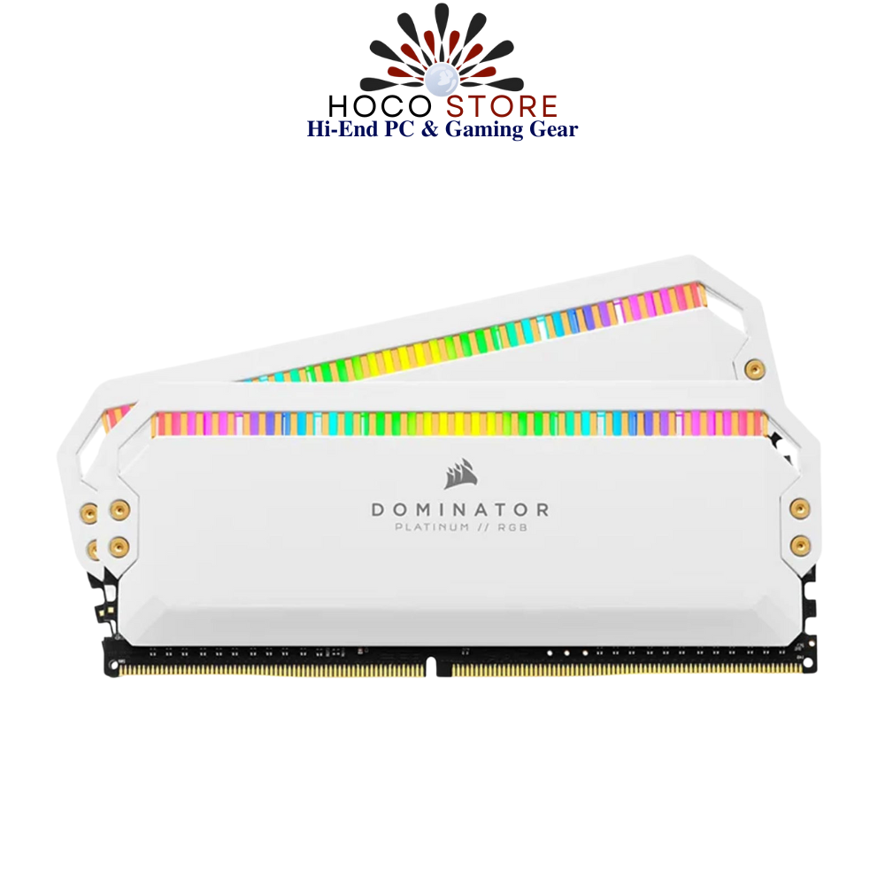 Bộ nhớ RAM Corsair Dominator Platinum RGB 32GB (2x16GB) DDR4 3200MHz White – Hiệu suất và thiết ...